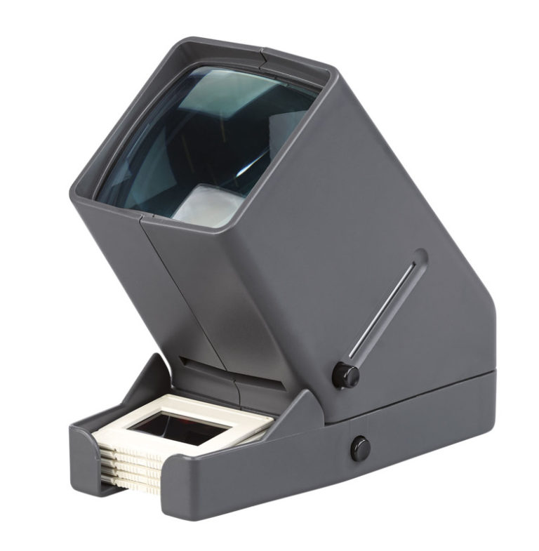 Visionneuse mobile de diapositives, négatifs à grossissement x3 et LED ...